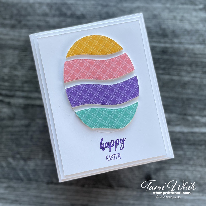 Groovy Easter Egg Card Video | Stampin' Up! | StampWithTami.com