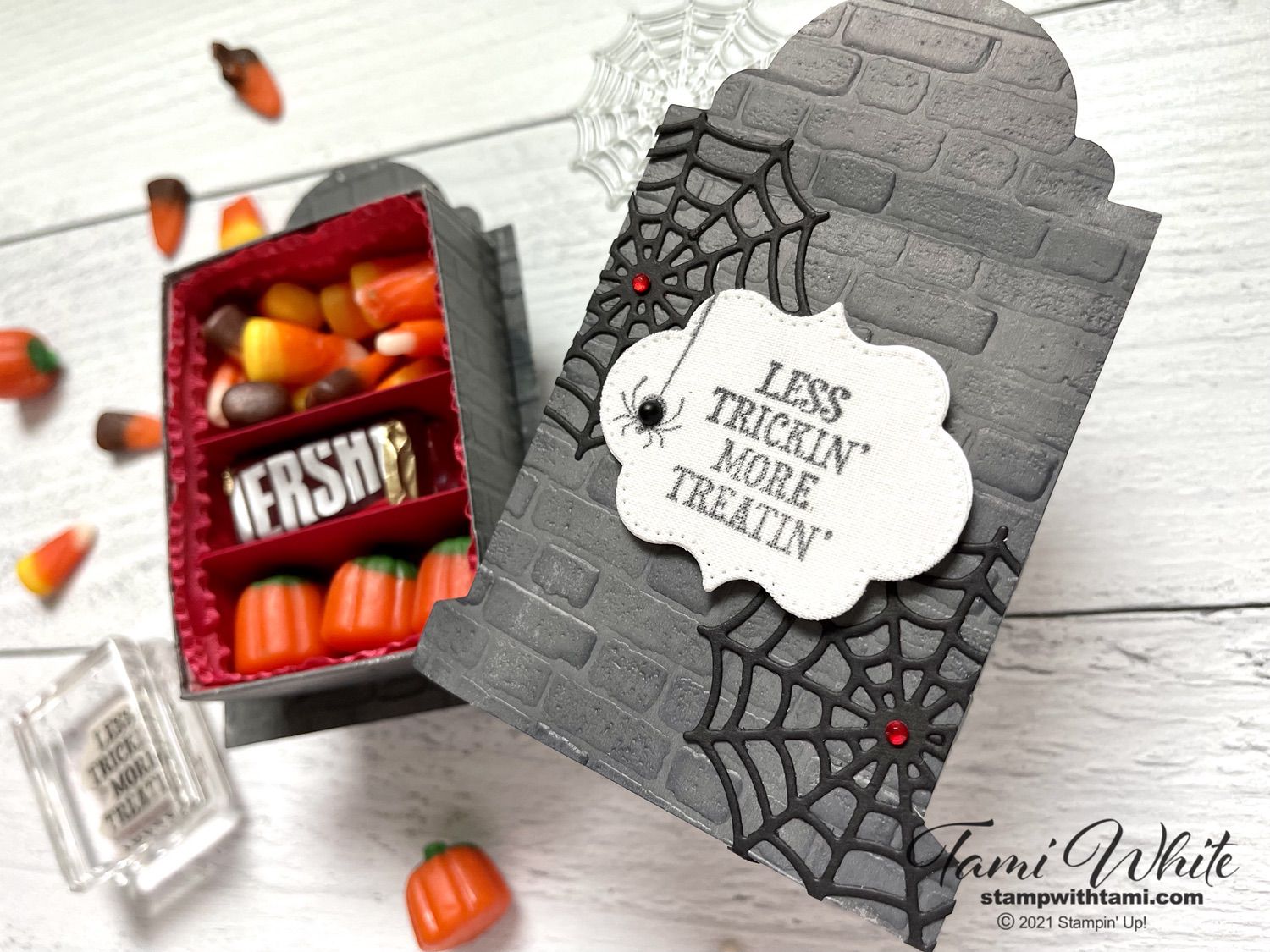 Halloween Fun Folds & Tombstone Treat Boxes | StampWithTami.com