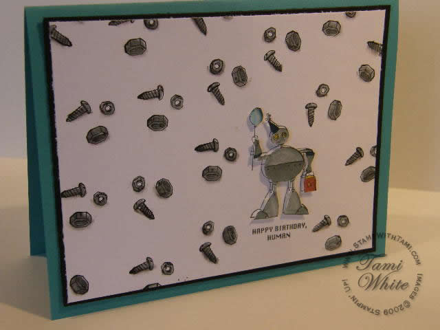 Lots of Bots – Happy Birthday Human - Stampin' Up! Demonstrator: Tami ...