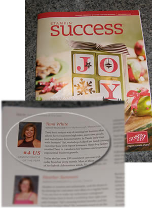 Surprise in the mailbox, I’m in a magazine!! - Stampin' Up ...