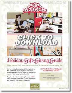 Stampin Up Holiday Gift Giving Guide & Wish List - Stampin' Up ...