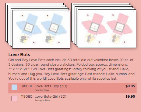 Love Bots - Great kids party thank yous and favors - Stampin' Up ...