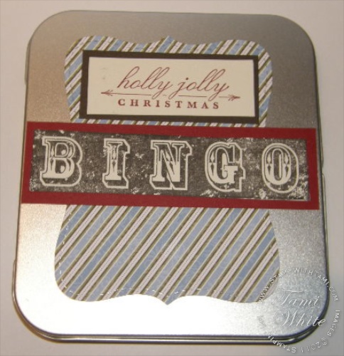 Jolly Bingo Bits Bingo Box - Stampin' Up! Demonstrator: Tami White ...