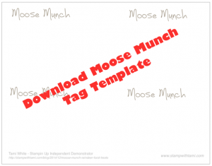 VIDEO: Moose Munch & Reindeer Food Treats - Stampin' Up! Demonstrator ...