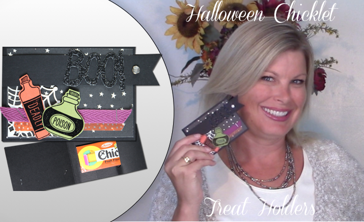 VIDEO: Halloween Chicklet Gum Treat Holder - Stampin' Up! Demonstrator ...