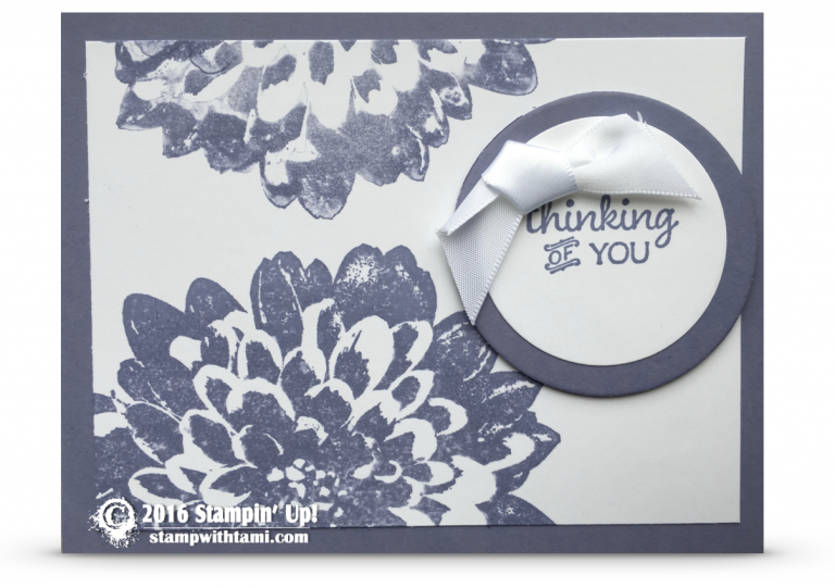 CARD : Simply beautiful Definitely Dahlia card - Stampin' Up ...