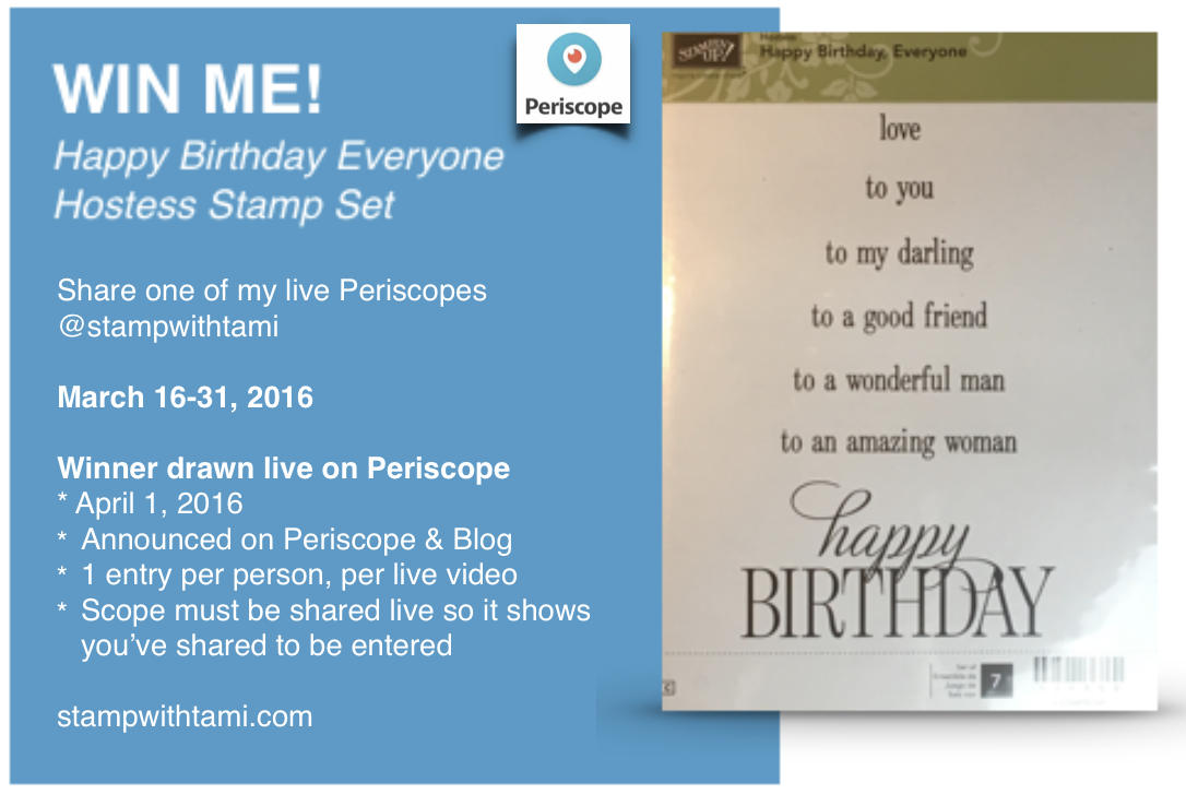 NEWS: New Swipe & Share Contest Revealed and Winner announced - Stampin ...