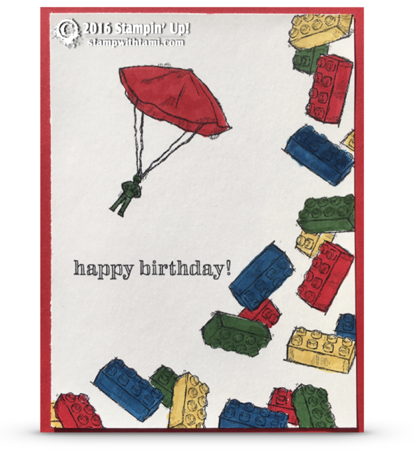 VIDEO: Friday Fun Toy Parachute Man Lego Card - Stampin' Up ...