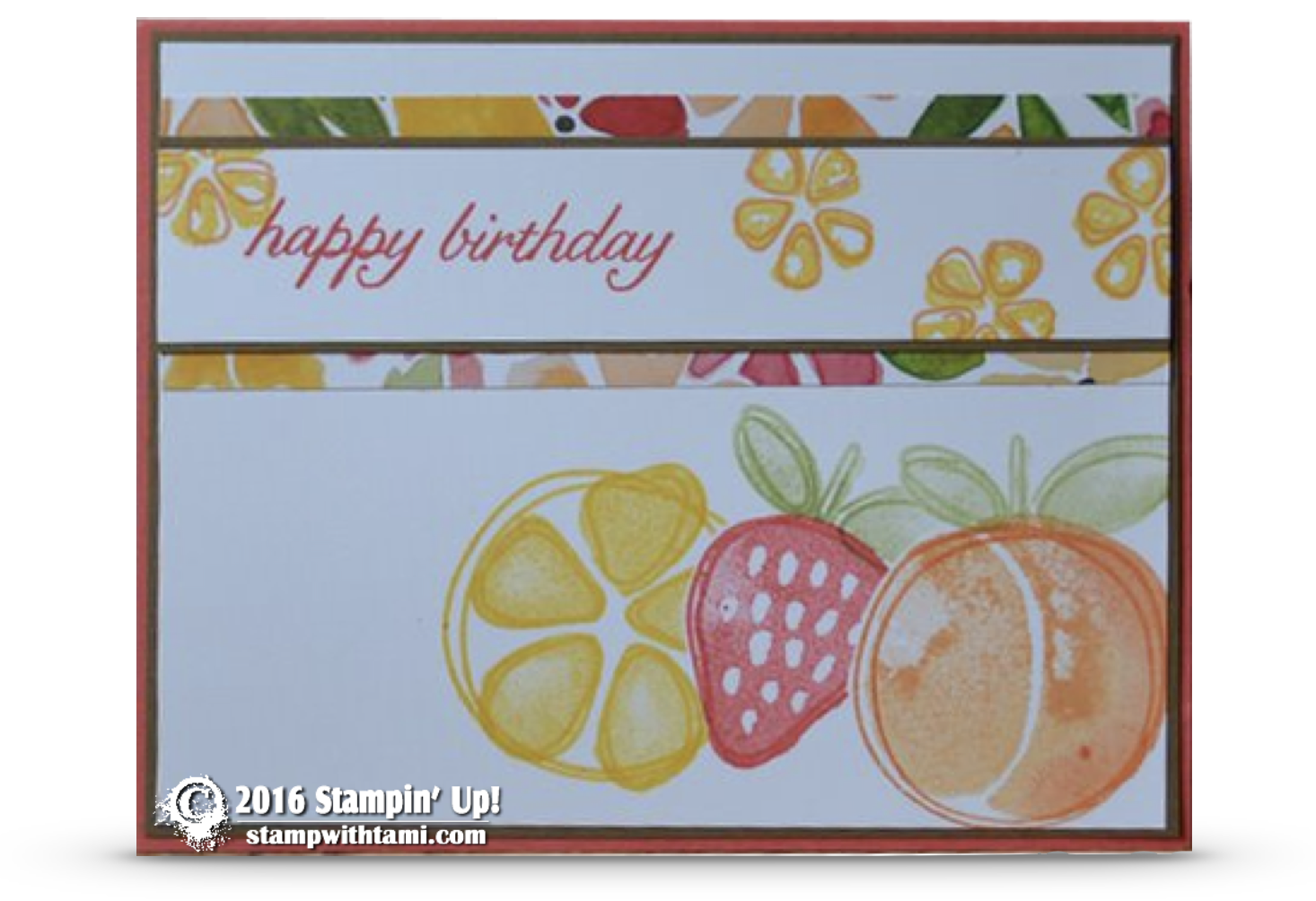 Tuesday’s Stampin Scoop Show – Episode 13 - the Fruit Stand - Stampin ...