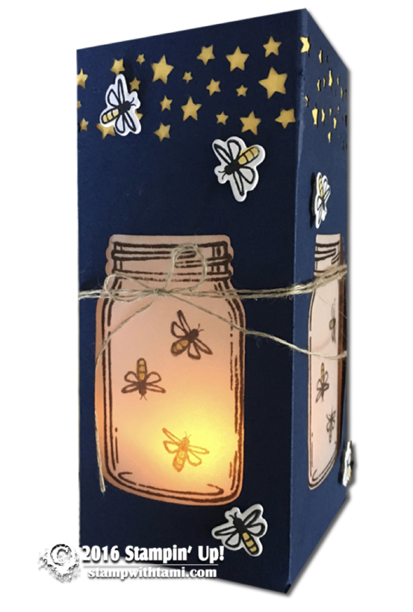 VIDEO SERIES: Firefly Luminary Gift Set - Part 2 - The Box - Stampin ...