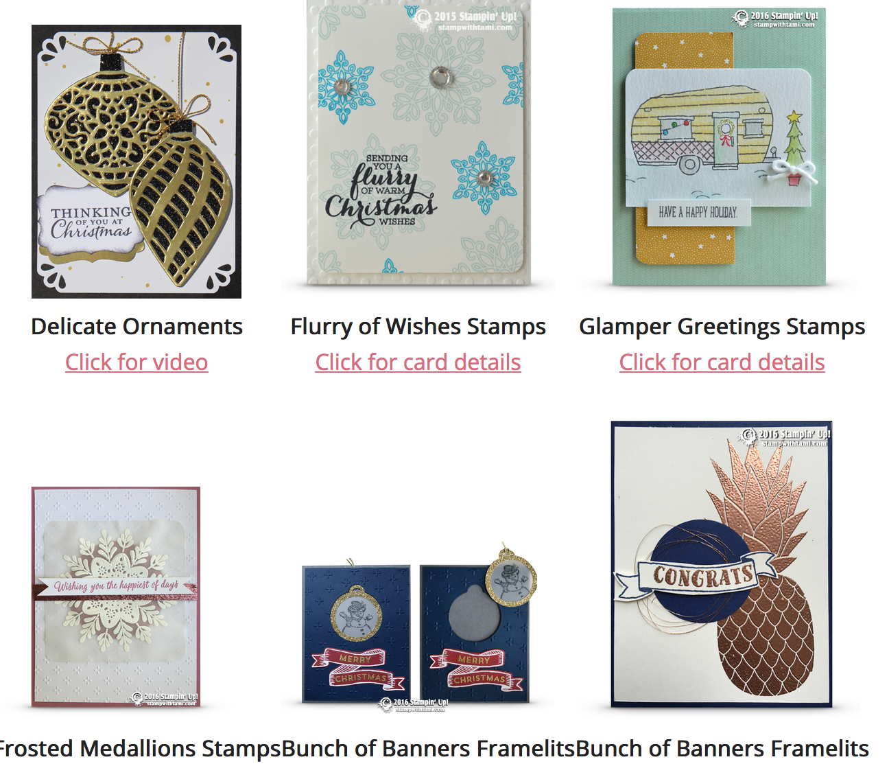 Projects inspired by the Sale! Great ideas and inspiration - Part 1 of ...