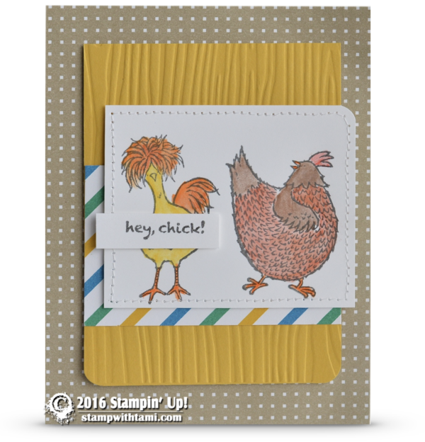 BLOG HOP: Hey Chick Card from Sale-a-bration - Stampin' Up ...