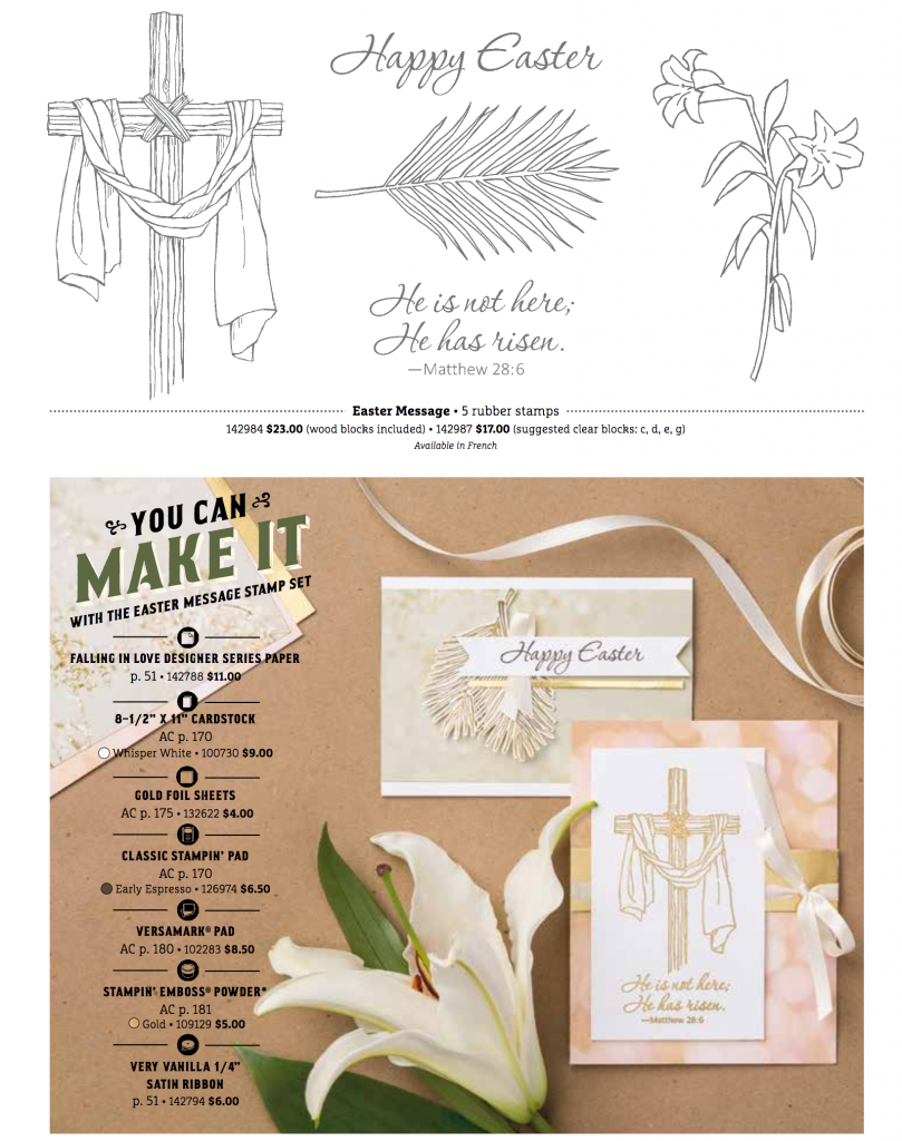 CARD: Easter Messages Fancy Fold Card - Stampin' Up! Demonstrator: Tami ...