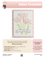 ONLINE CLASS & VIDEO: It's Your Day from Tranquil Tulips Card - Stampin ...