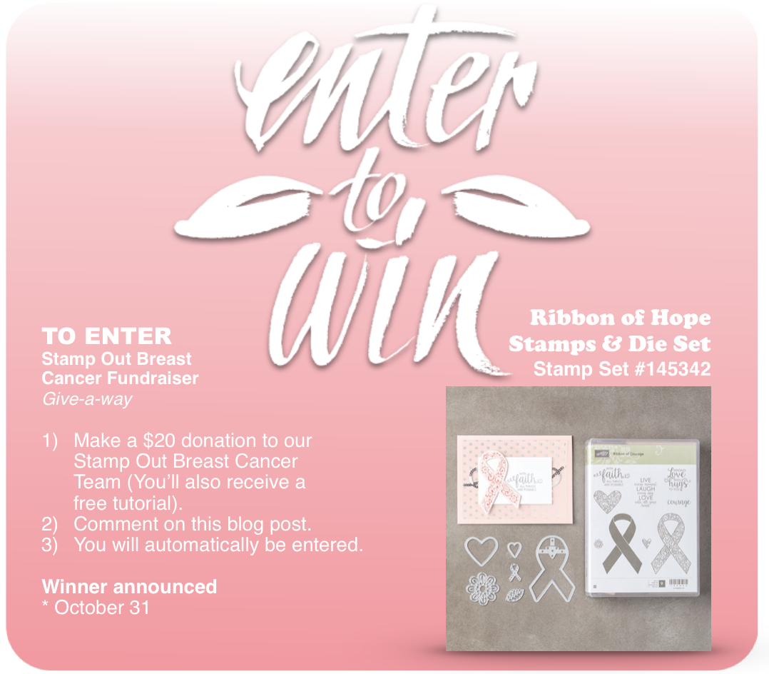 FUNDRAISER: 8th Annual Stamp Out Breast Cancer Giveaway & Free Tutorial ...