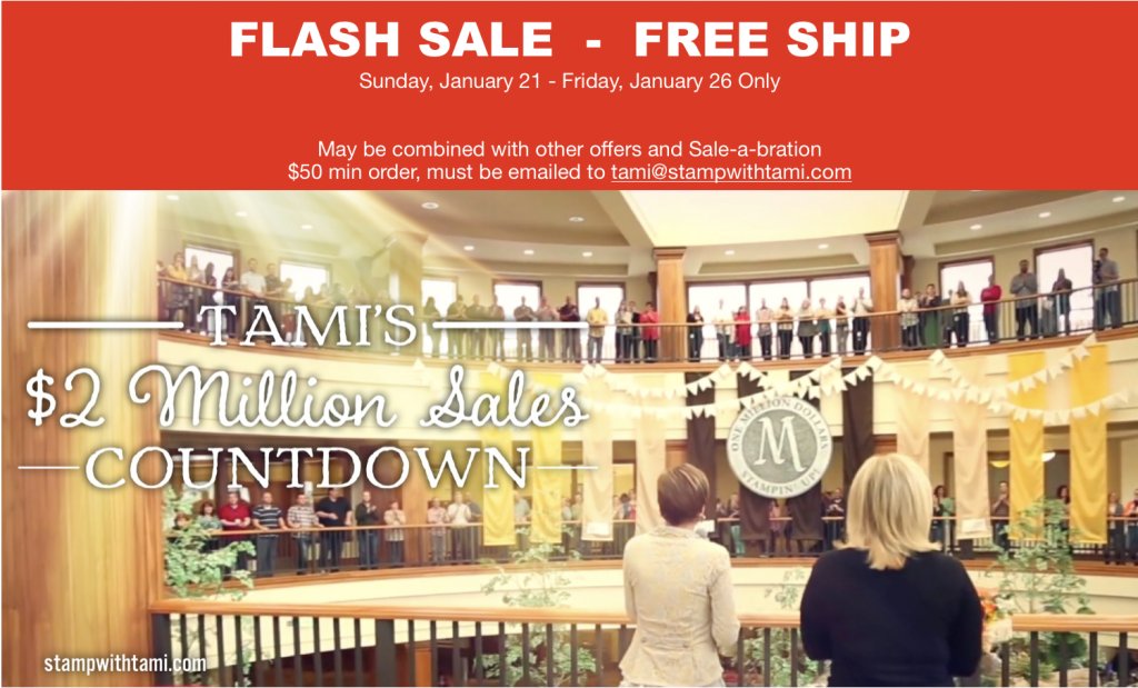 FREE SHIP + SALE-A-BRATION - Flash Sale 6 Days only ends January 26 ...