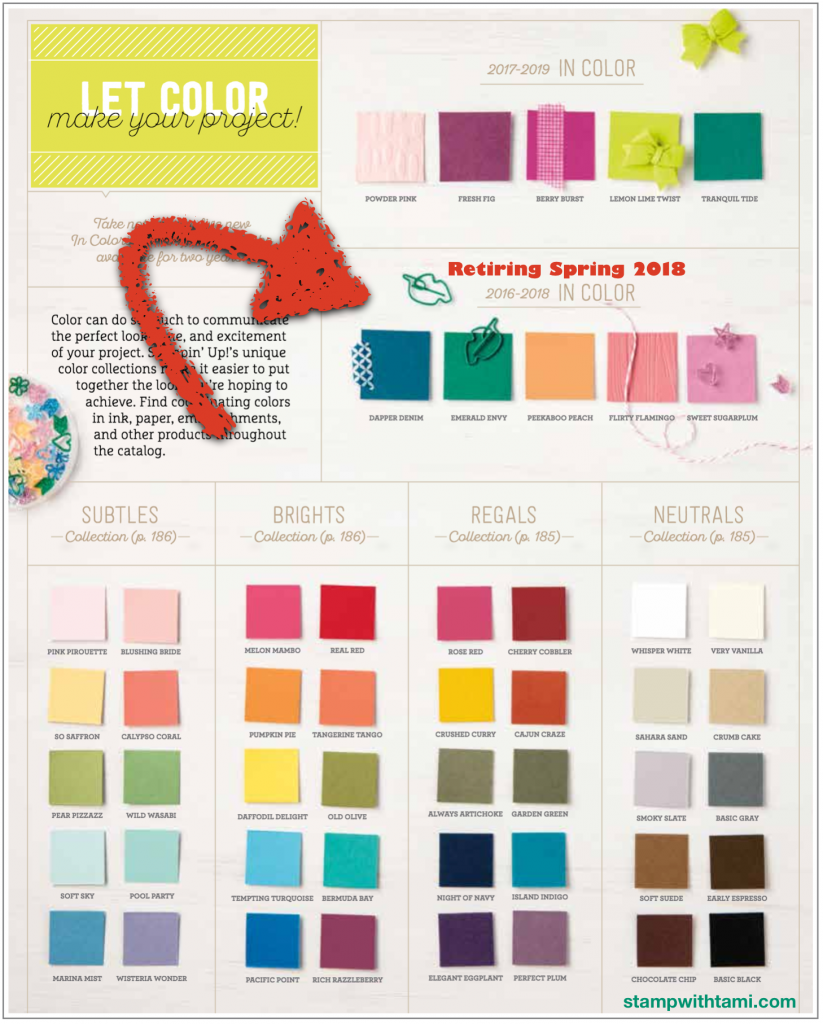 VIDEO: What you need to know about retiring In Colors - Stampin' Up ...