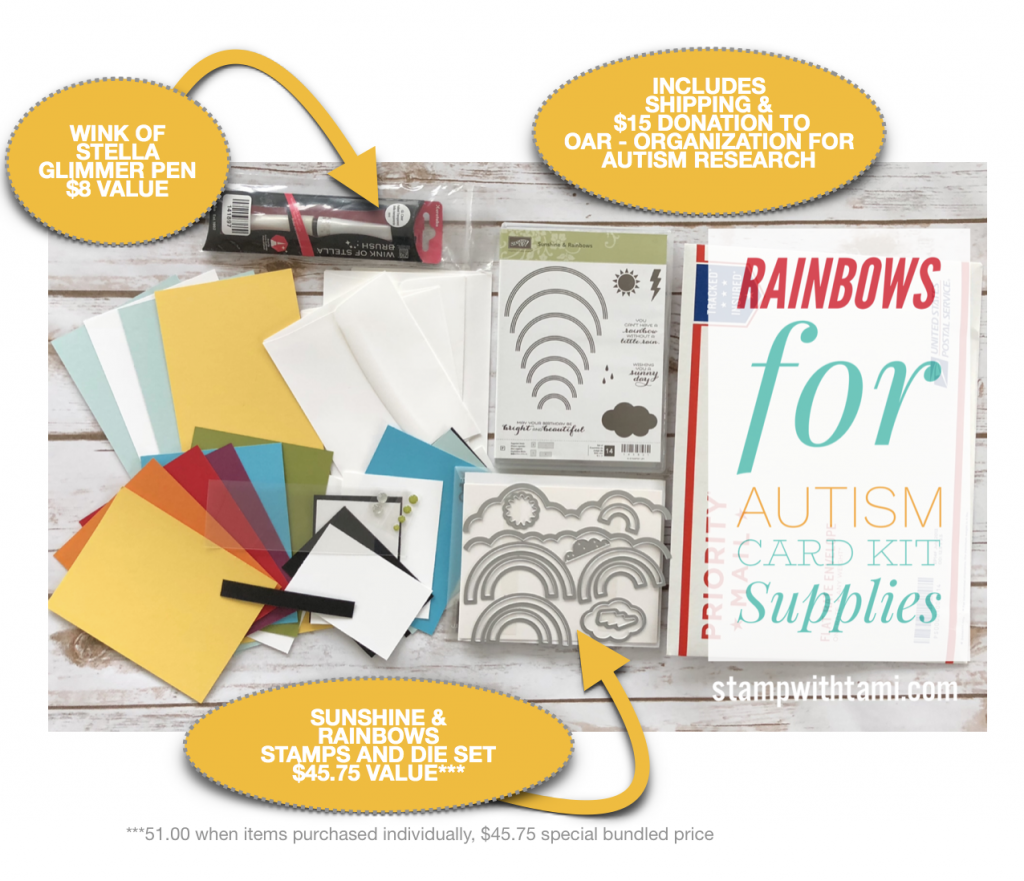 AUTISM FUNDRAISER: Rainbows for Autism Kit Fundraiser ends April 15 ...
