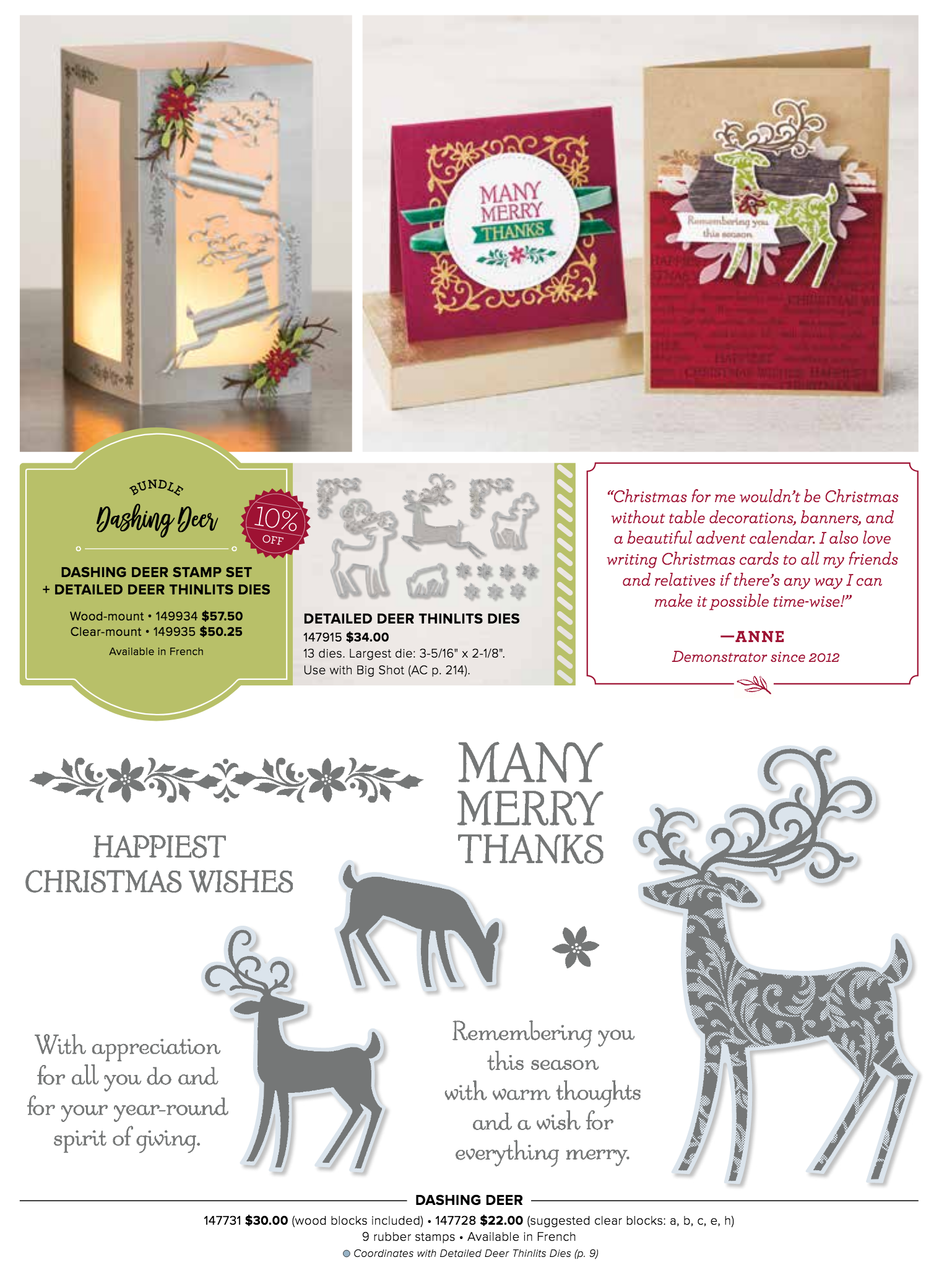 ONLINE VIDEO: Oh Deer Class Foil and Shimmer Misting Card Set Class ...