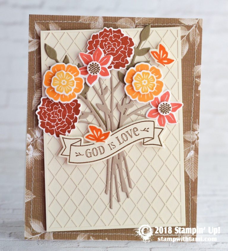 CARD: God is Love Card from the Hold Onto Hope Bundle - Stampin' Up ...