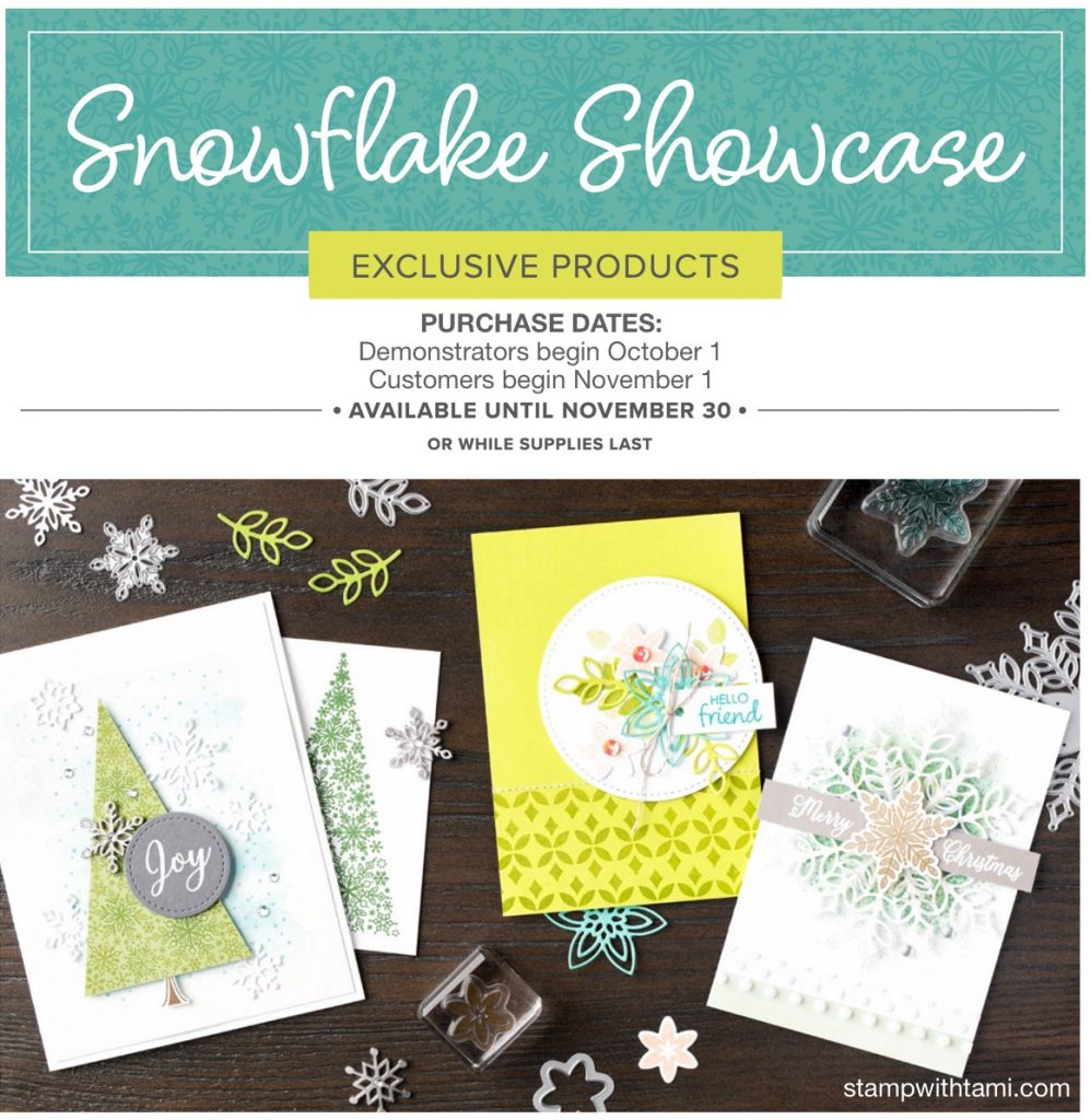 SPECIAL: Snowflake Showcase Limited Edition Suite of Products - Pre-Order Now - Stampin' Up ...