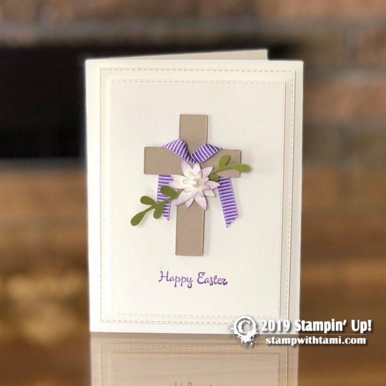 BLOG HOP & VIDEO: How to make Easter Cross Cards - Stampin' Up ...