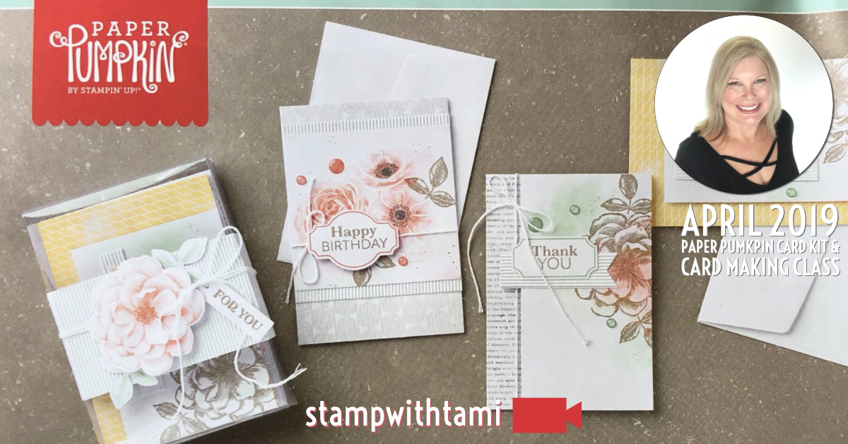 VIDEO: April Paper Pumpkin Kit "Sentimental Rose" Kit Reveal & Giveaway ...