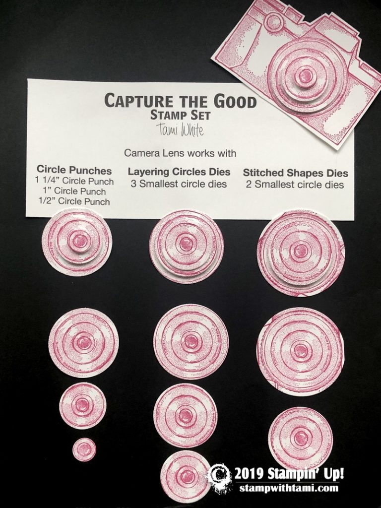 My Capture the Good Camera Stamp Set - Part 3 of 3 - Stampin' Up ...