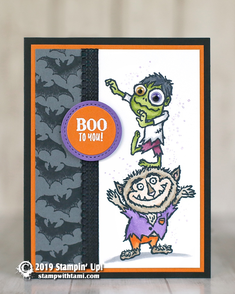 Stamping Craft Supplies & Tools Genuine Stampin Up Boo to You Halloween ...