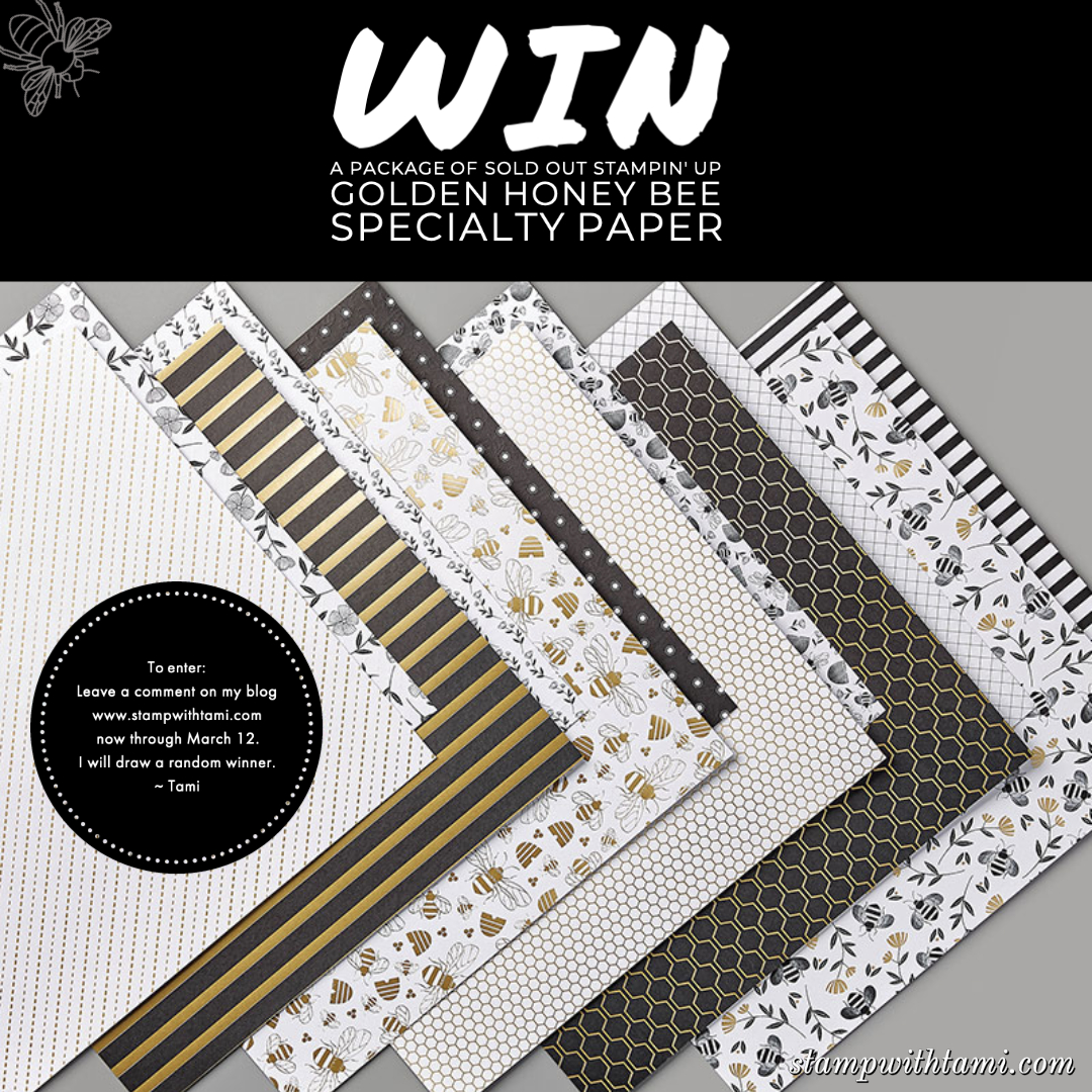 Win the sold out Golden Honey SAB Specialty Paper - Stampin' Up ...