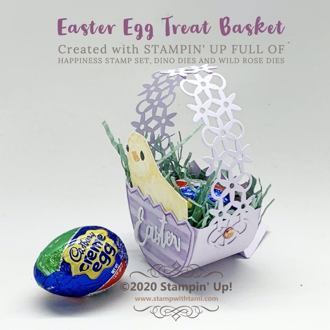 BLOG HOP & VIDEO: How to make Easter Egg Treat Boxes - Stampin' Up! Demonstrator: Tami White ...