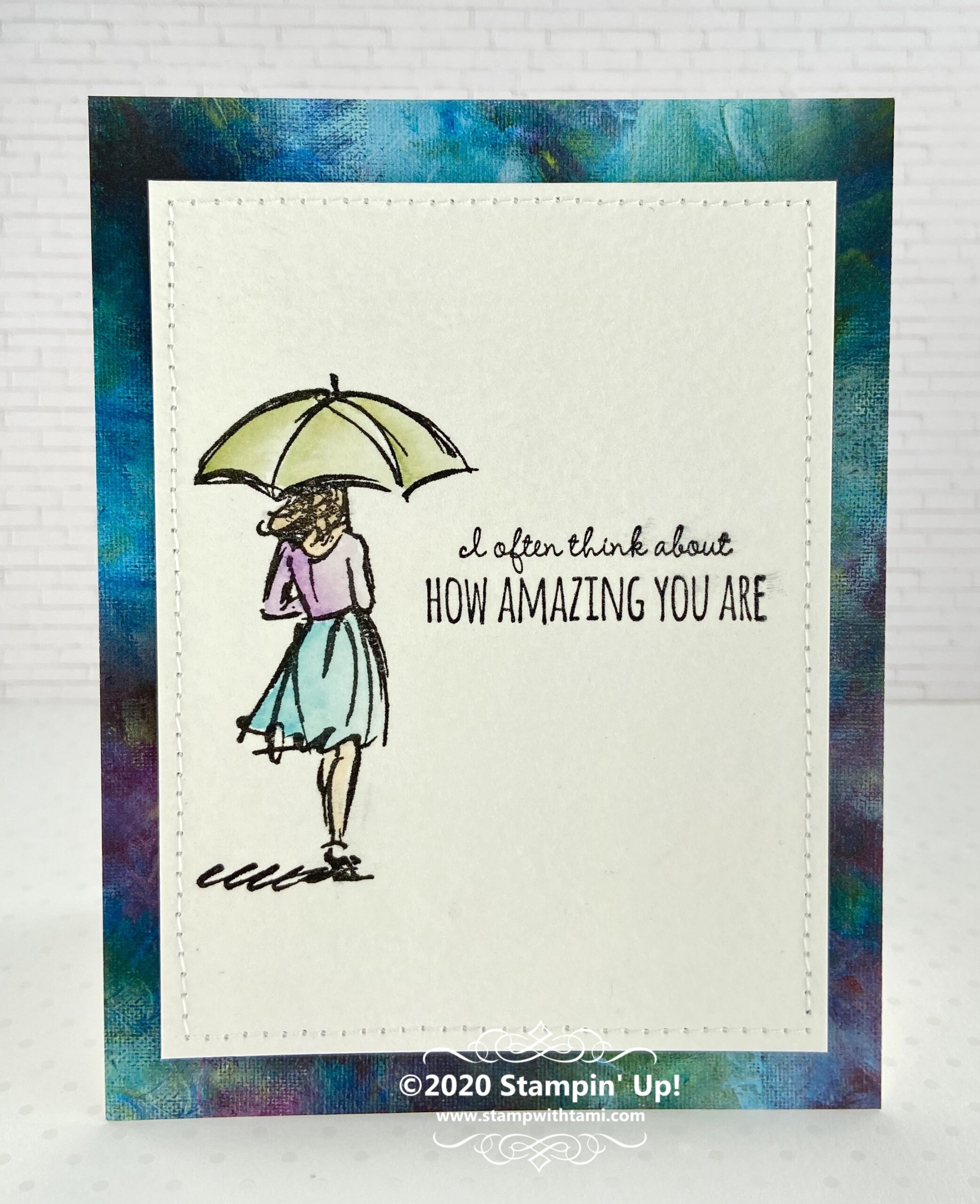 CARD: I often think about how amazing you are - Stampin' Up ...
