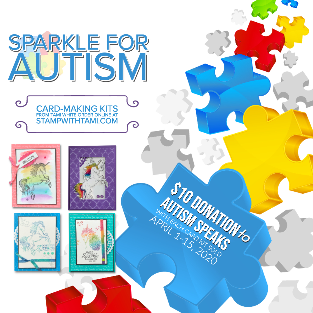 AUTISM FUNDRAISER: Leave a Little Sparkle Card Kit and Autism ...
