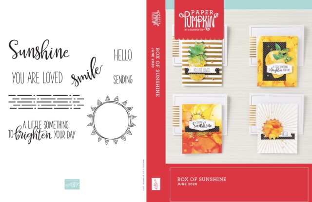 A Box Of Sunshine Card Kit | Stampin' Up! | StampWithTami.com