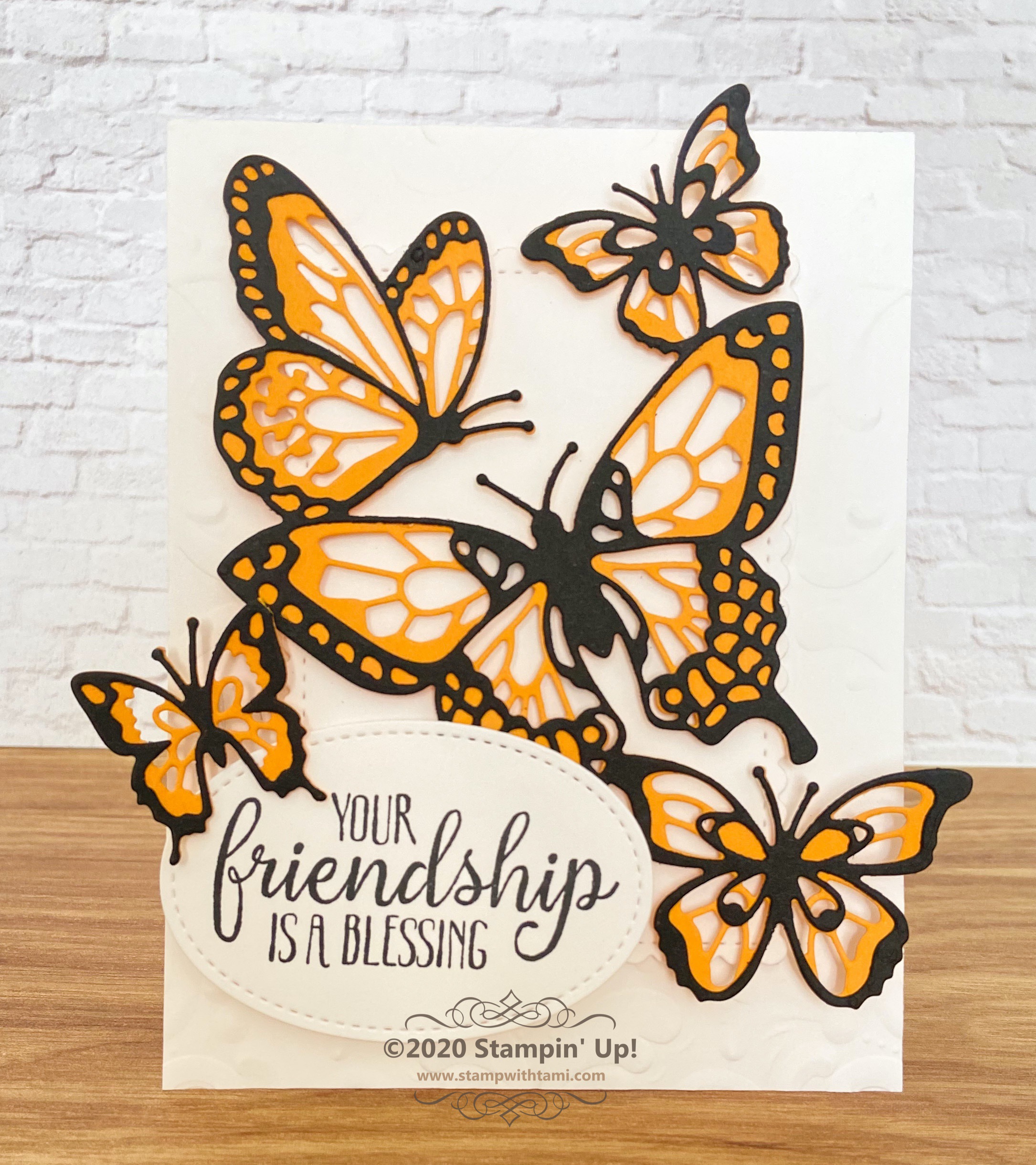 Your Friendship Is A Blessing | Stampin' Up! | StampWithTami.com
