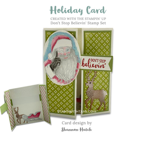Don't Stop Believin' Card | Stampin' Up! | StampWithTami.com