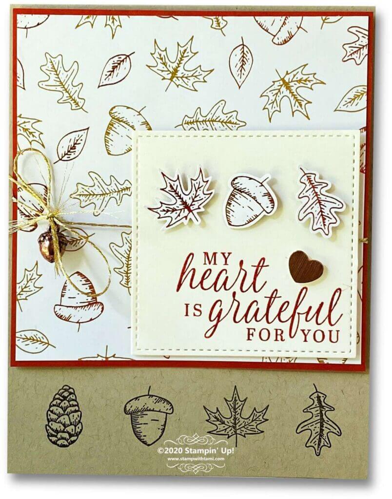20 Paper Crafting Ideas for Fall | Stampin' Up! | StampWithTami.com