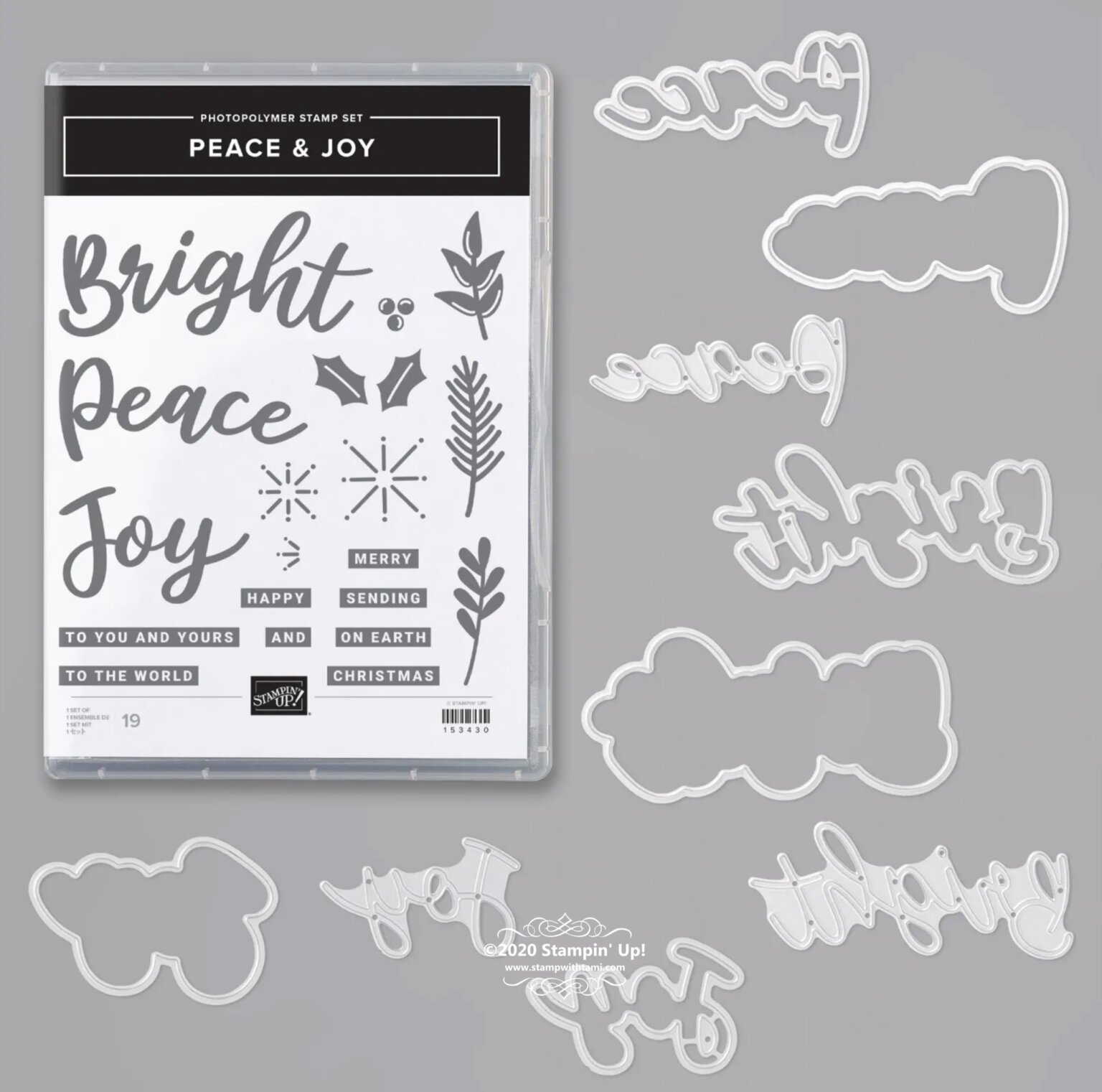 Peace & Joy Bundle Card | Stampin' Up! | StampWithTami.com