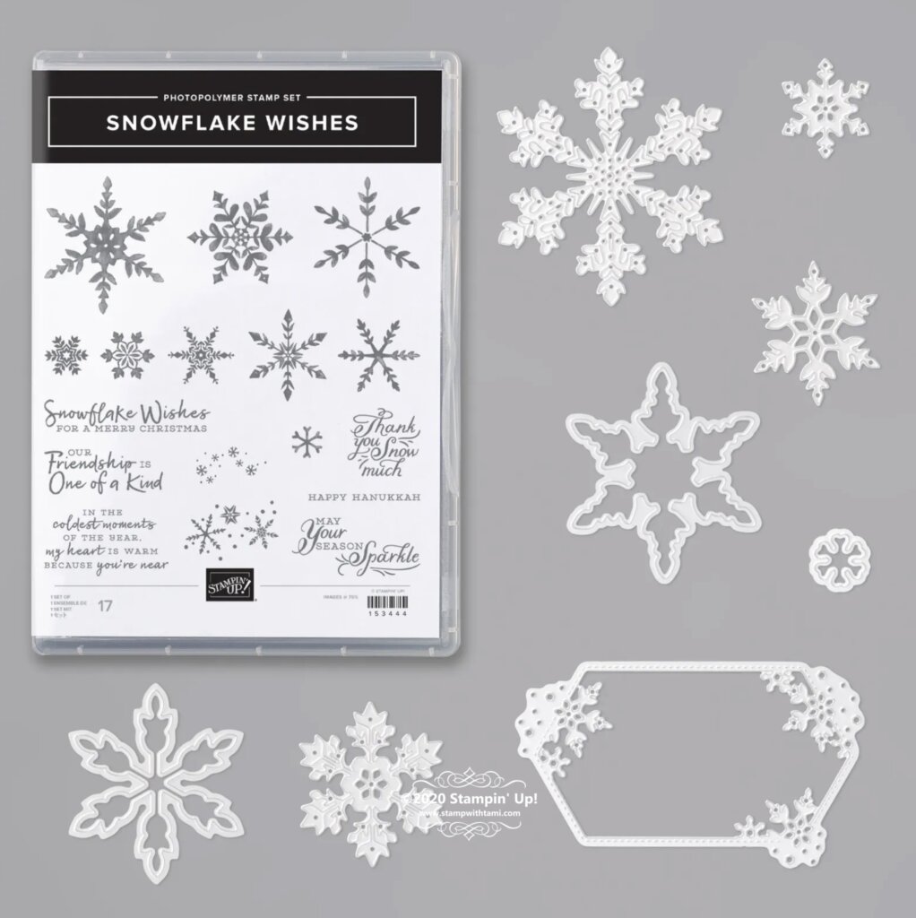 Snowflake Splendor Holiday Card | Stampin' Up! | StampWithTami.com