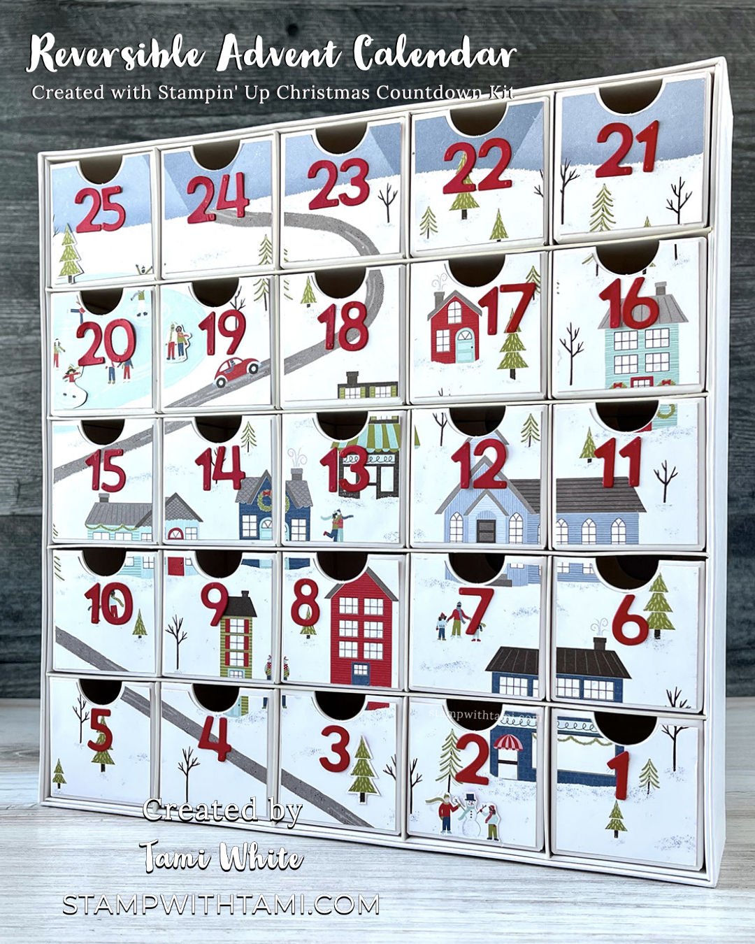 Reversible Countdown Calendars | Watch Our 'How To' Video