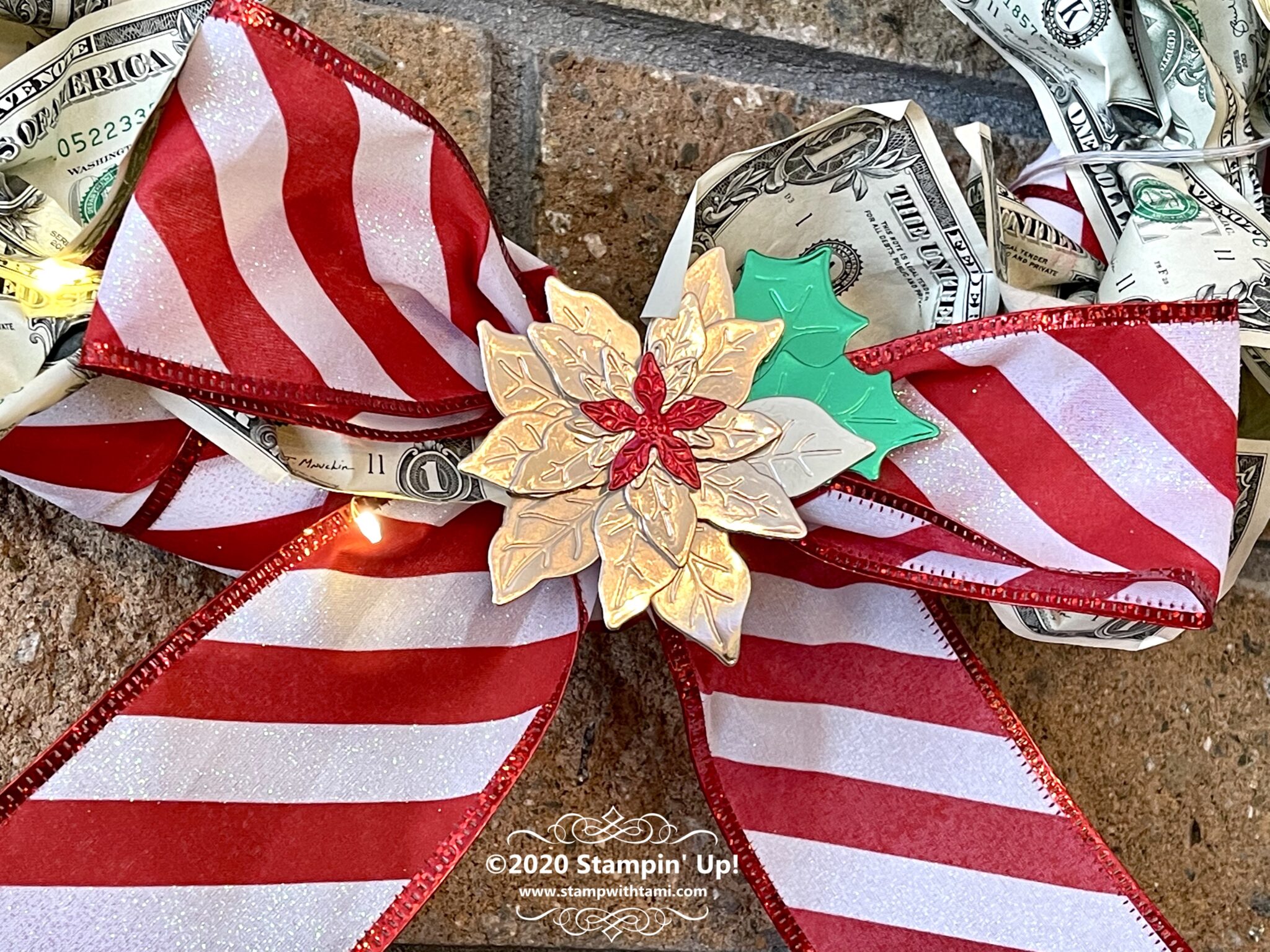 Money Wreaths | Stampin' Up! | StampWithTami.com