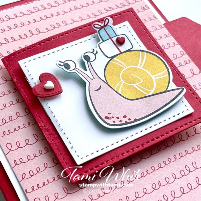 Snailed It Pull Tab Flip Cards | Stampin' Up! | StampWithTami.com