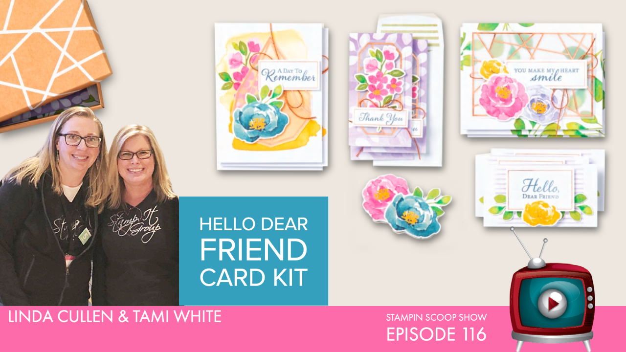 Hello Dear Friend Card Kit | Stampin' Up! | StampWithTami.com