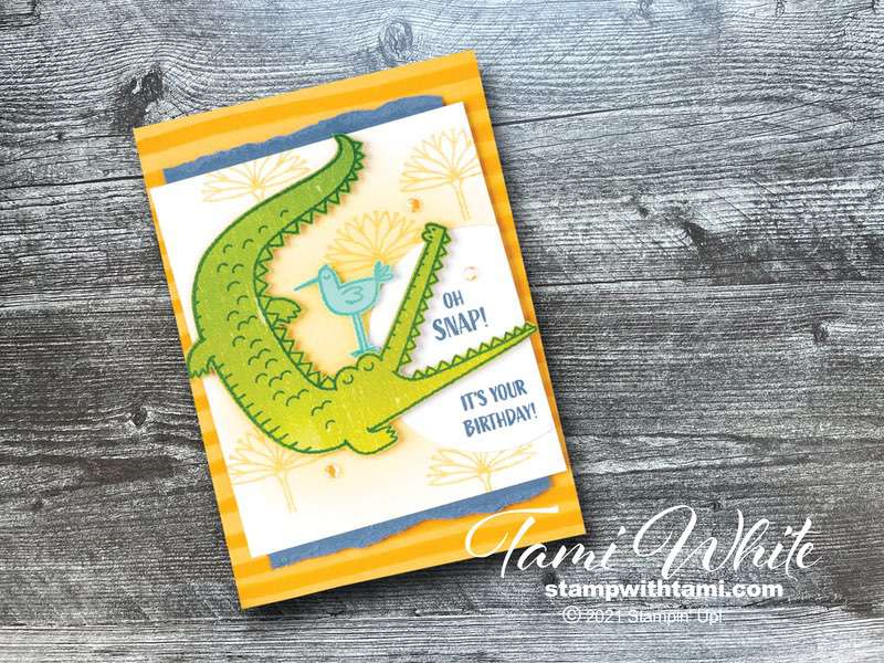 Oh Snap Card & Treat Box Tutorial | Stampin' Up! | StampWithTami.com