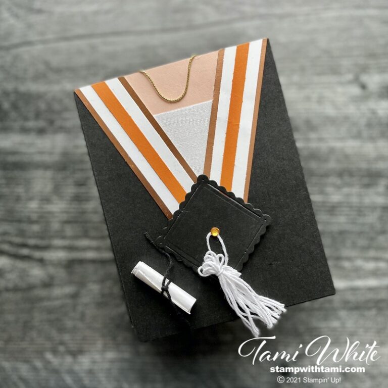 Graduation Cap & Gown Cards | Stampin' Up! | StampWithTami.com