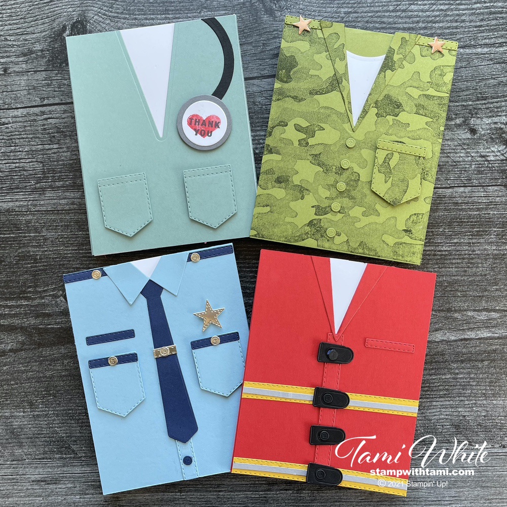Scrubs Hero Card Tutorial | Stampin' Up! | StampWithTami.com