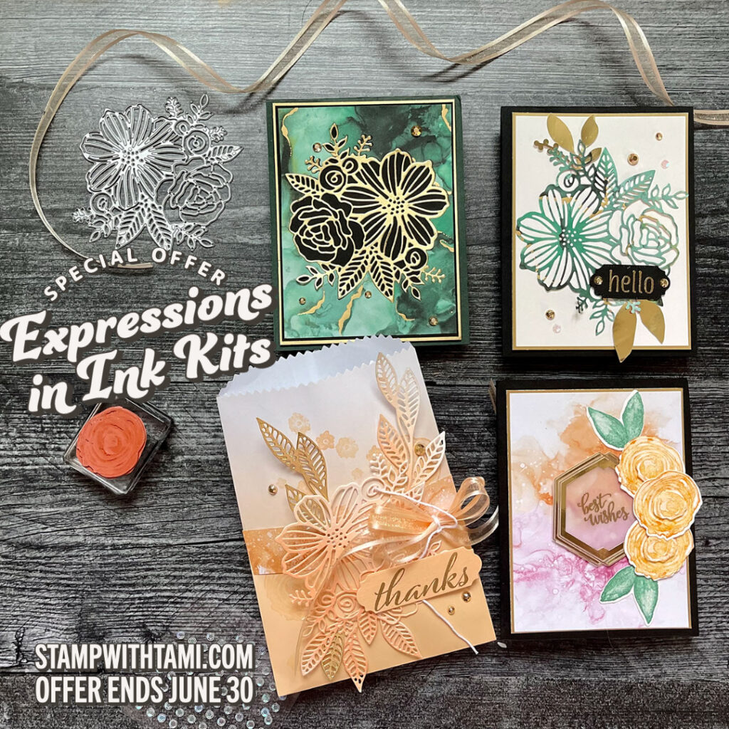 Stampin Up Expressions in Ink Suite | Stampin Up | StampWithTami.com