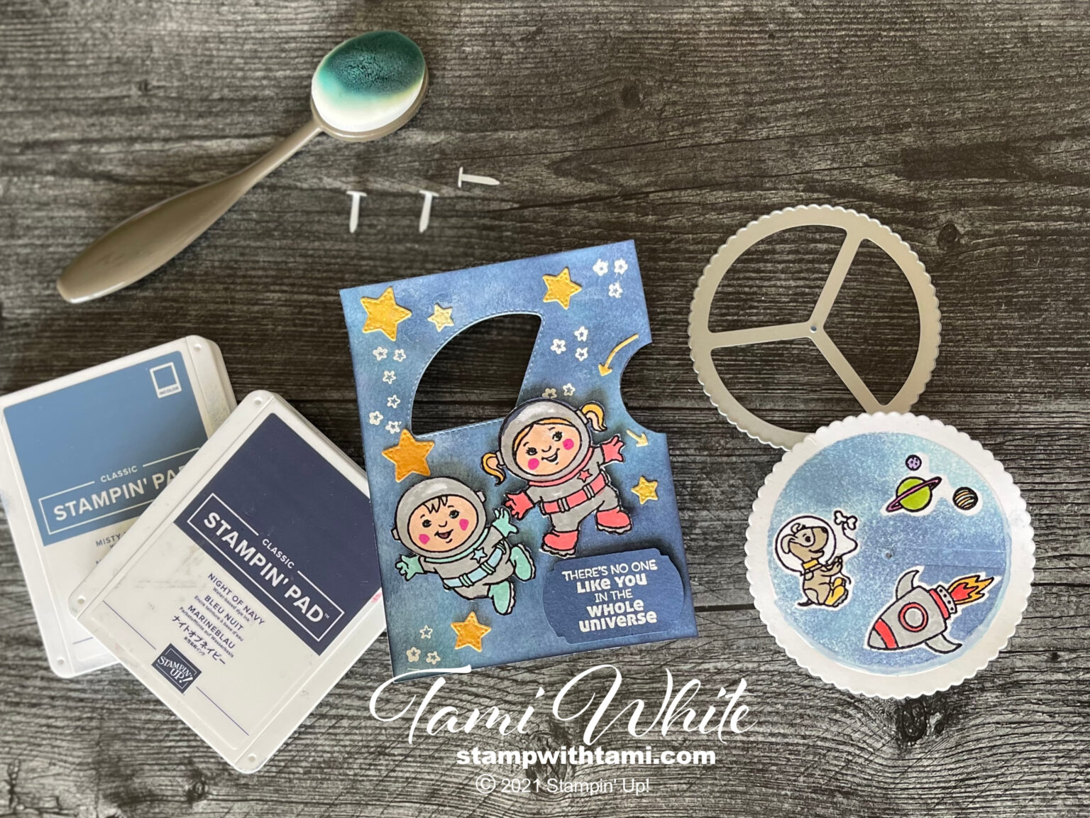 Give it a whirl Stellar Birthday Card Tutorial | Stampin' Up ...