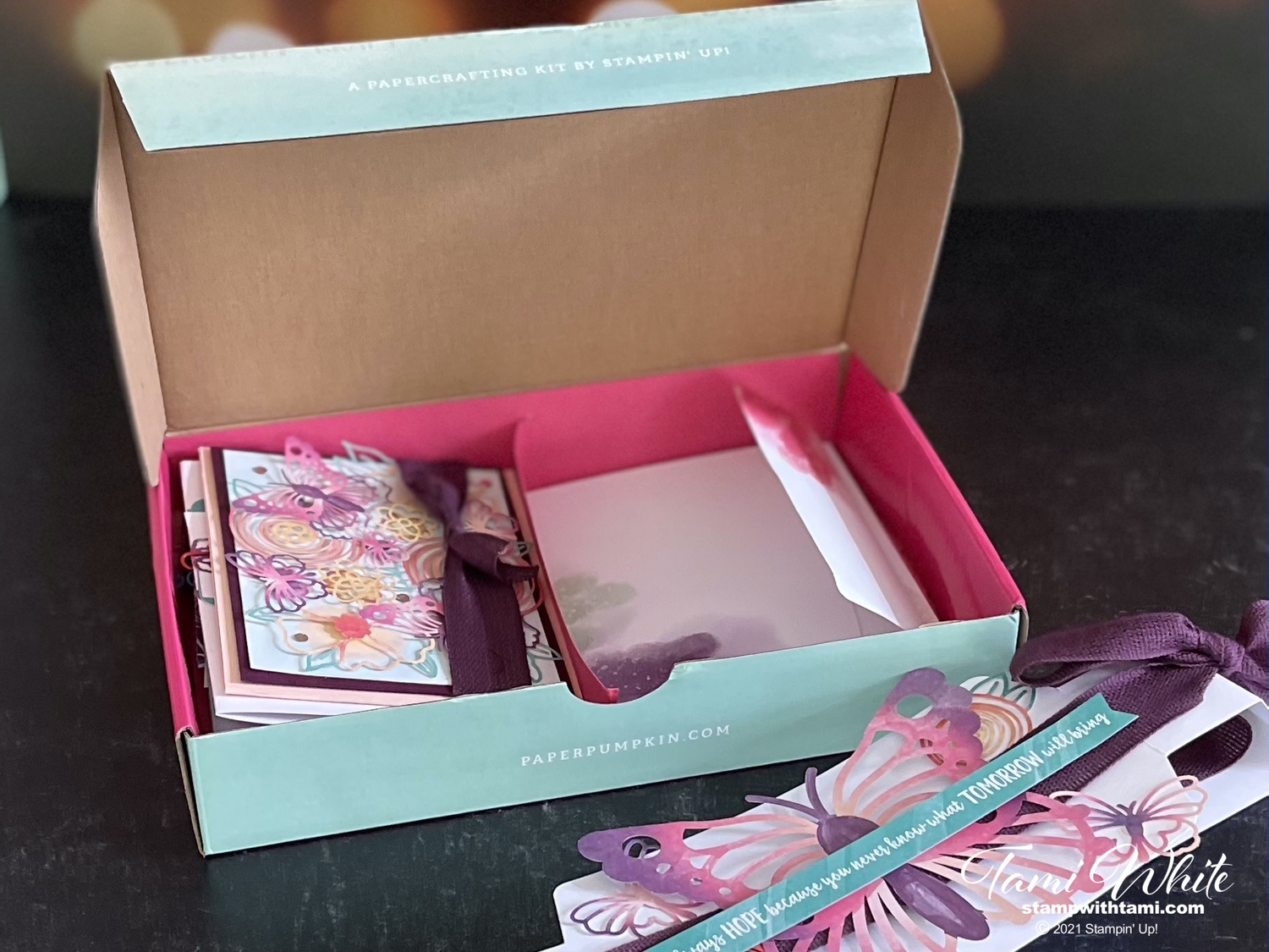 2021 August Paper Pumpkin Kit: Hope Box | Stampin Up | StampWithTami