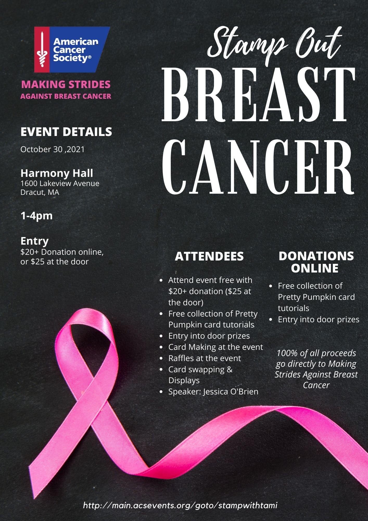 12th Annual Stamp Out Breast Cancer | Stampin' Up! | StampWithTami